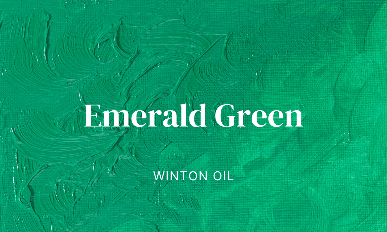 Colour story: Emerald Green – Winsor & Newton EU